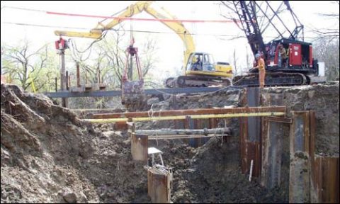 Retaining Walls / Sheet Piling | Weatherall Dock and Dredge